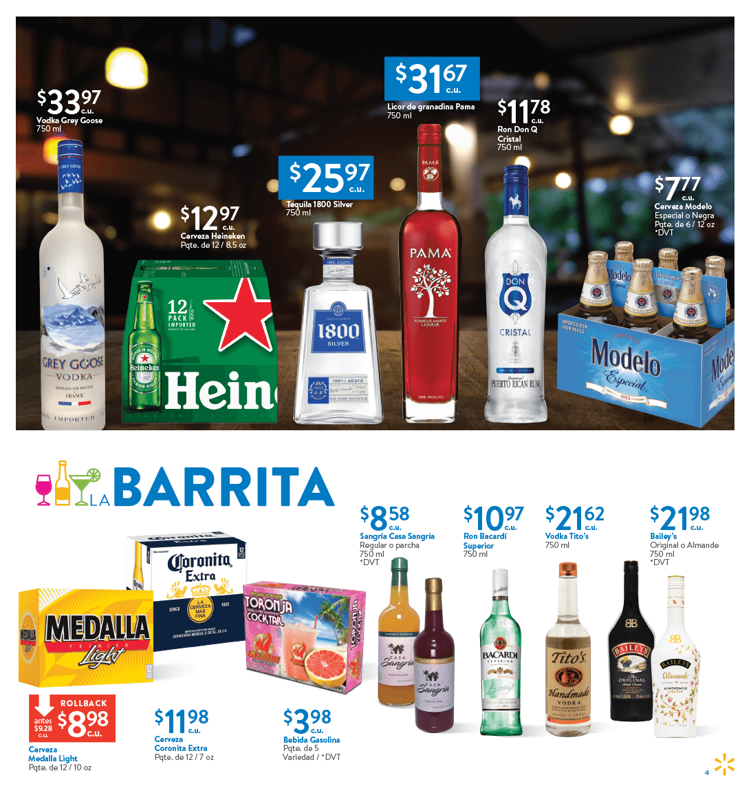 Shopper Walmart 26 de Agosto al 3 de Septiembre de 2019