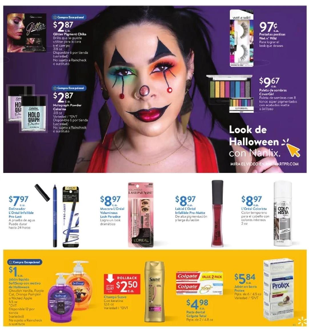 Shopper Walmart 2 de Octubre al 15 de Octubre de 2019