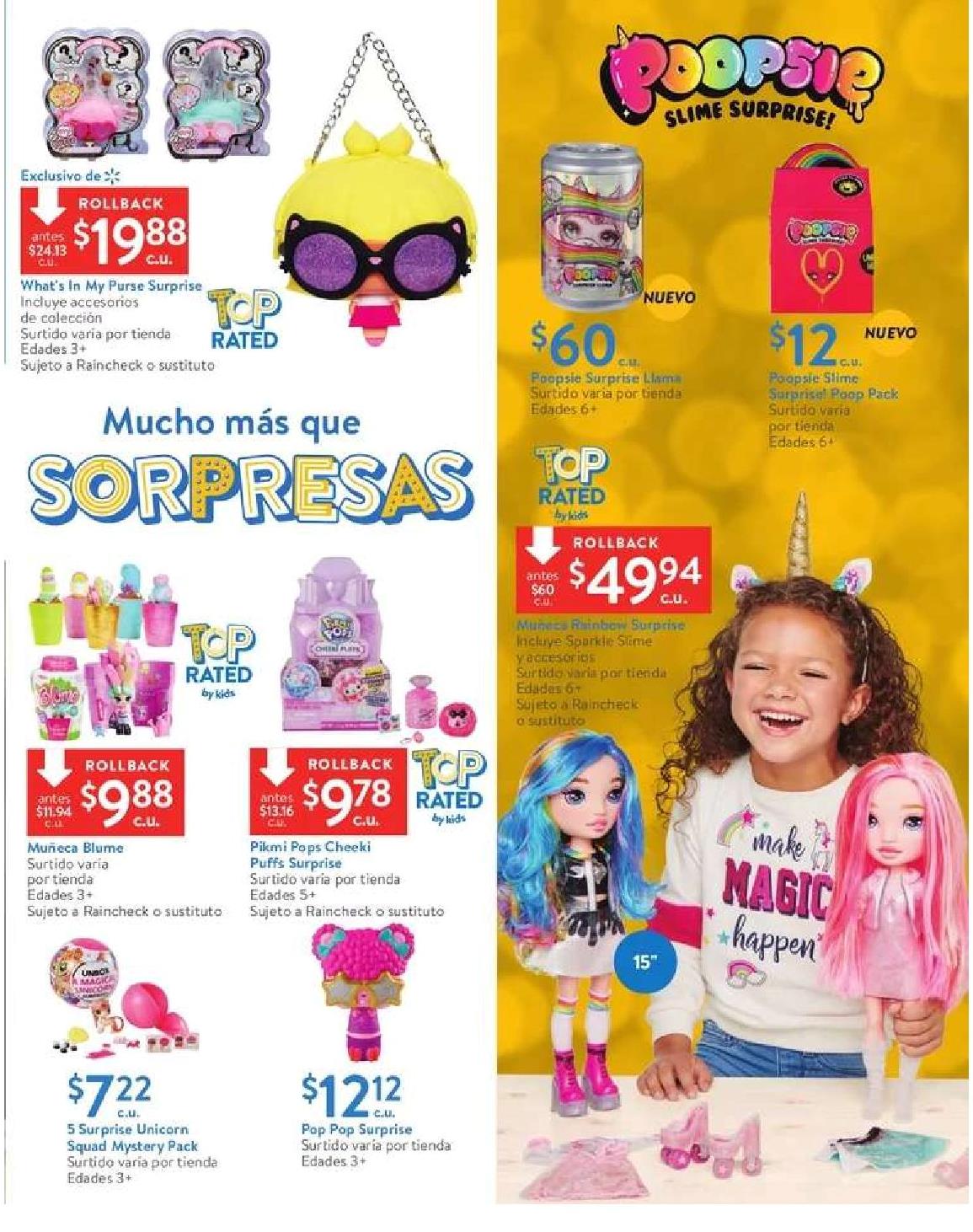 Shopper Walmart 1 de Noviembre al 24 de Dicembre de 2019