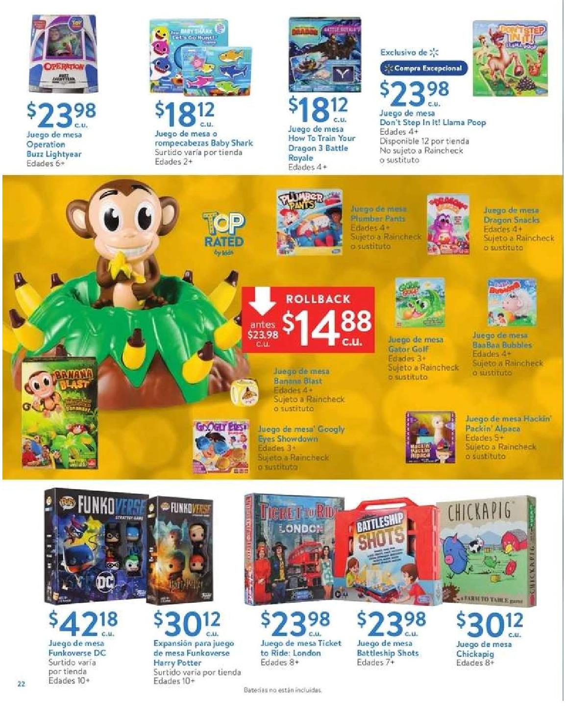 Shopper Walmart 1 de Noviembre al 24 de Dicembre de 2019