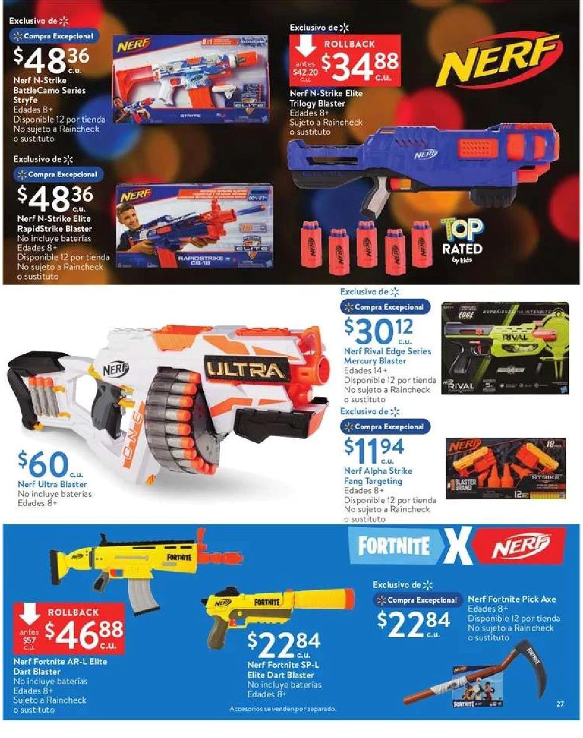 Shopper Walmart 1 de Noviembre al 24 de Dicembre de 2019