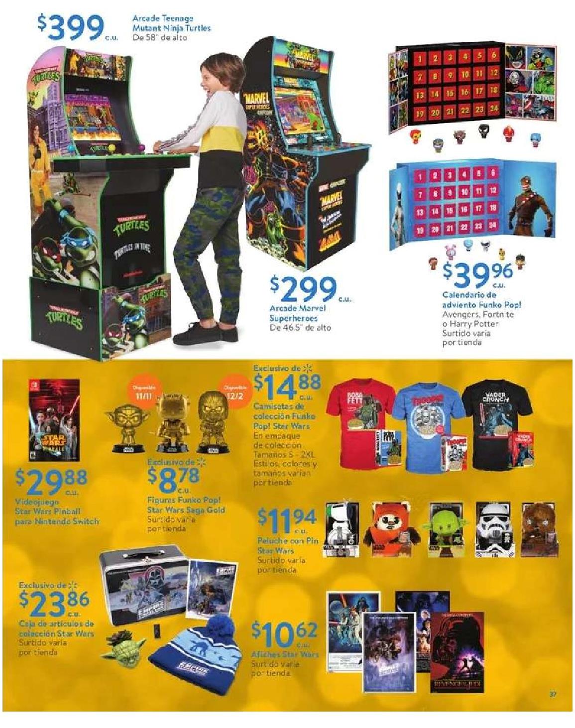 Shopper Walmart 1 de Noviembre al 24 de Dicembre de 2019