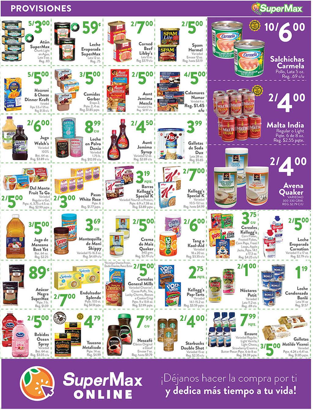 Shopper SuperMax 4 de Diciembre al 10 de Diciembre de 2019