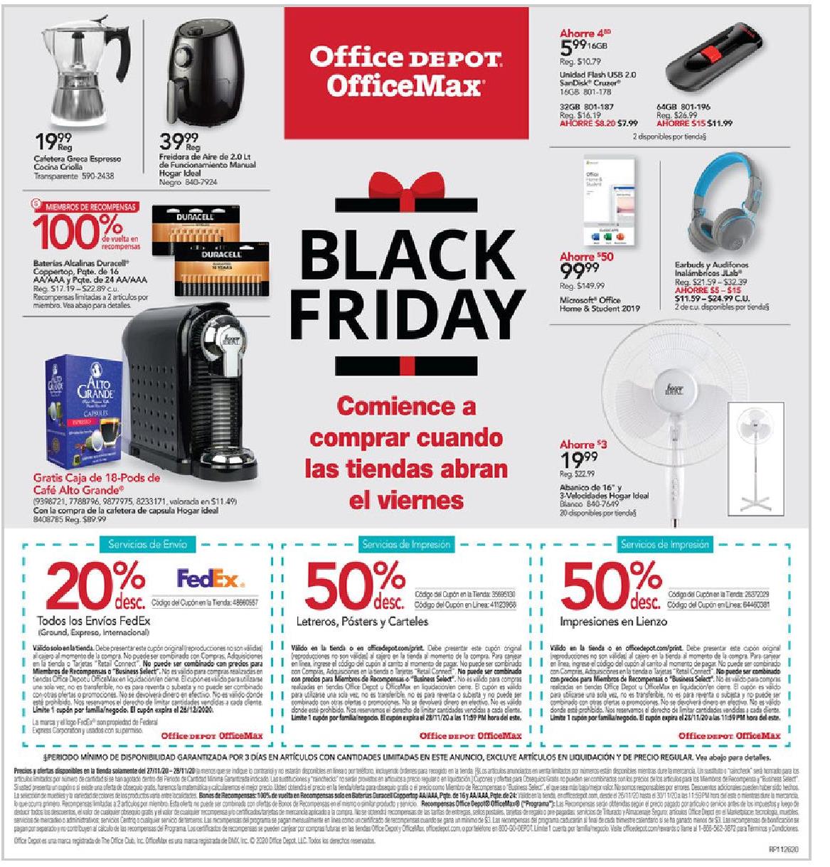 Shopper Office Depot | Office Max Black Friday 2022